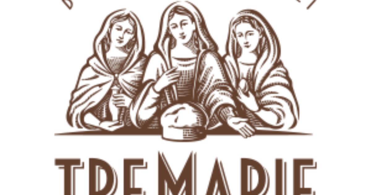 Tre Marie Logo Tre Marie Panettone Tuttuvetta (Without Candied