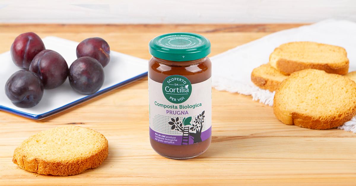 Acquistare Composta di susine solo zuccheri della frutta BIO online