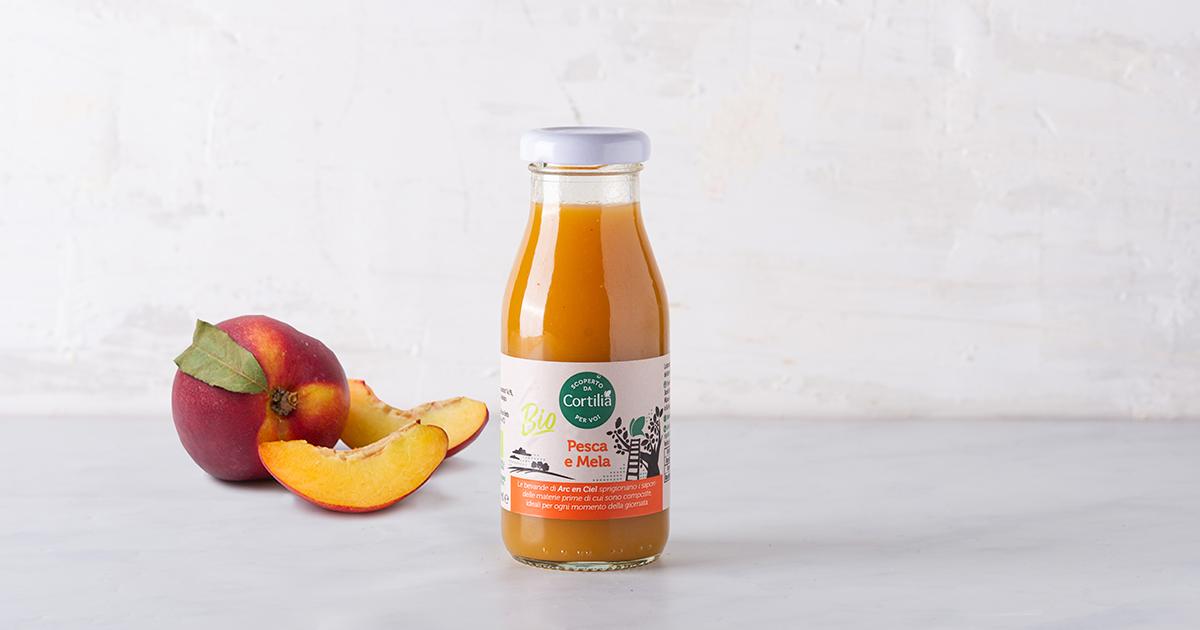 Acquistare Bevanda mela e pesca BIO online