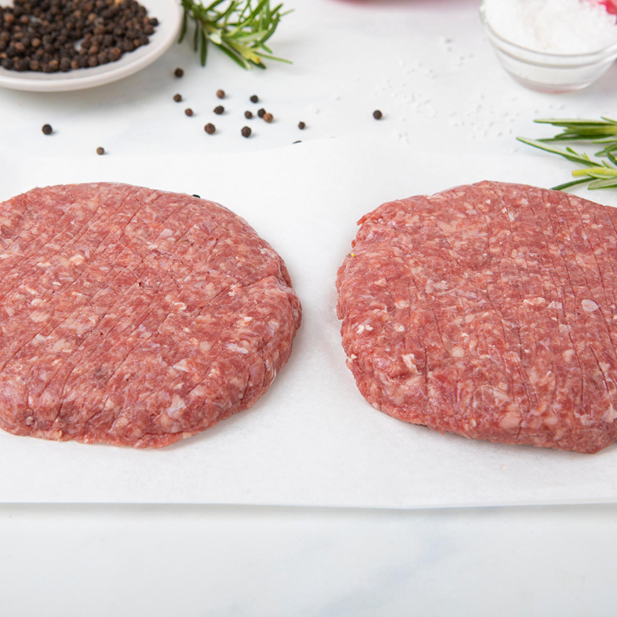 Acquistare 2 hamburger di fassone piemontese BIO online