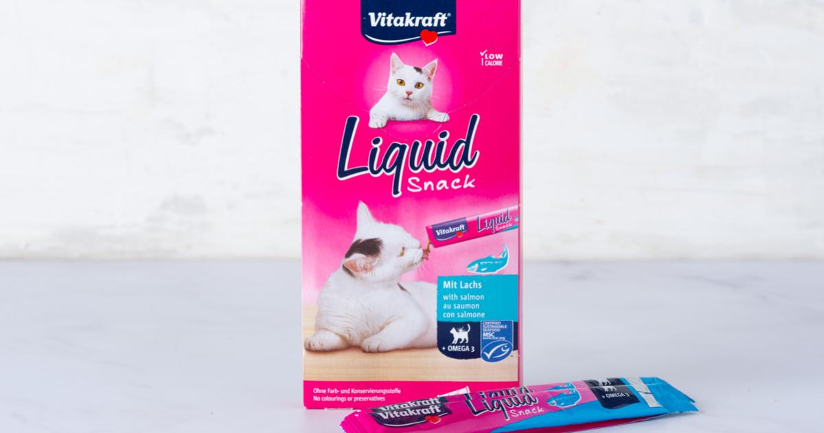Acquistare Cat Liquid-Snack al salmone con Omega 3 online