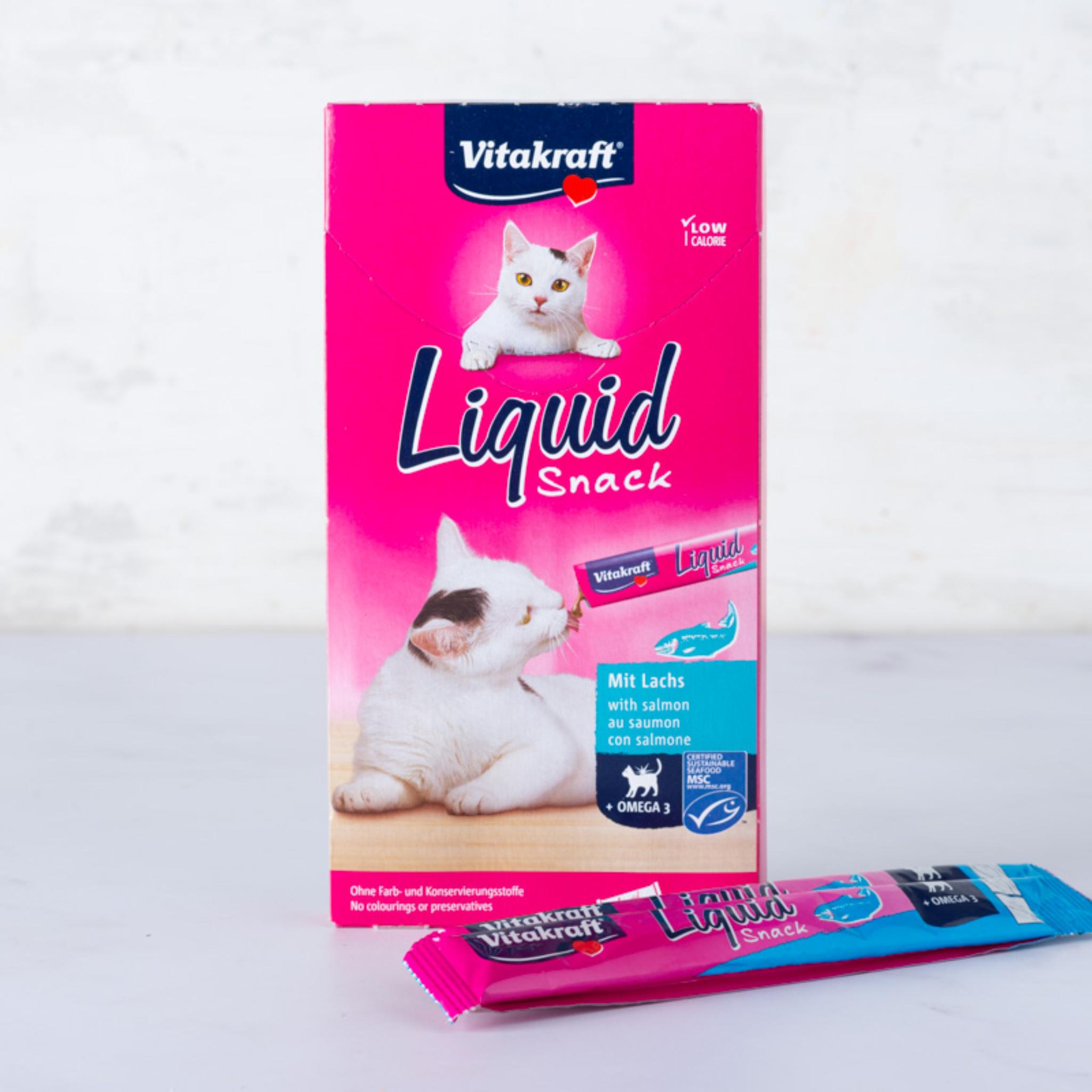 Acquistare Cat Liquid-Snack al salmone con Omega 3 online