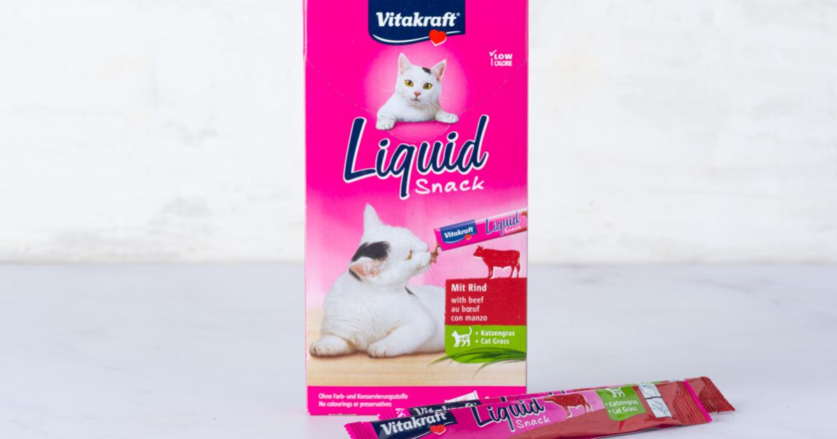 Acquistare Cat Liquid-Snack manzo e inulina online