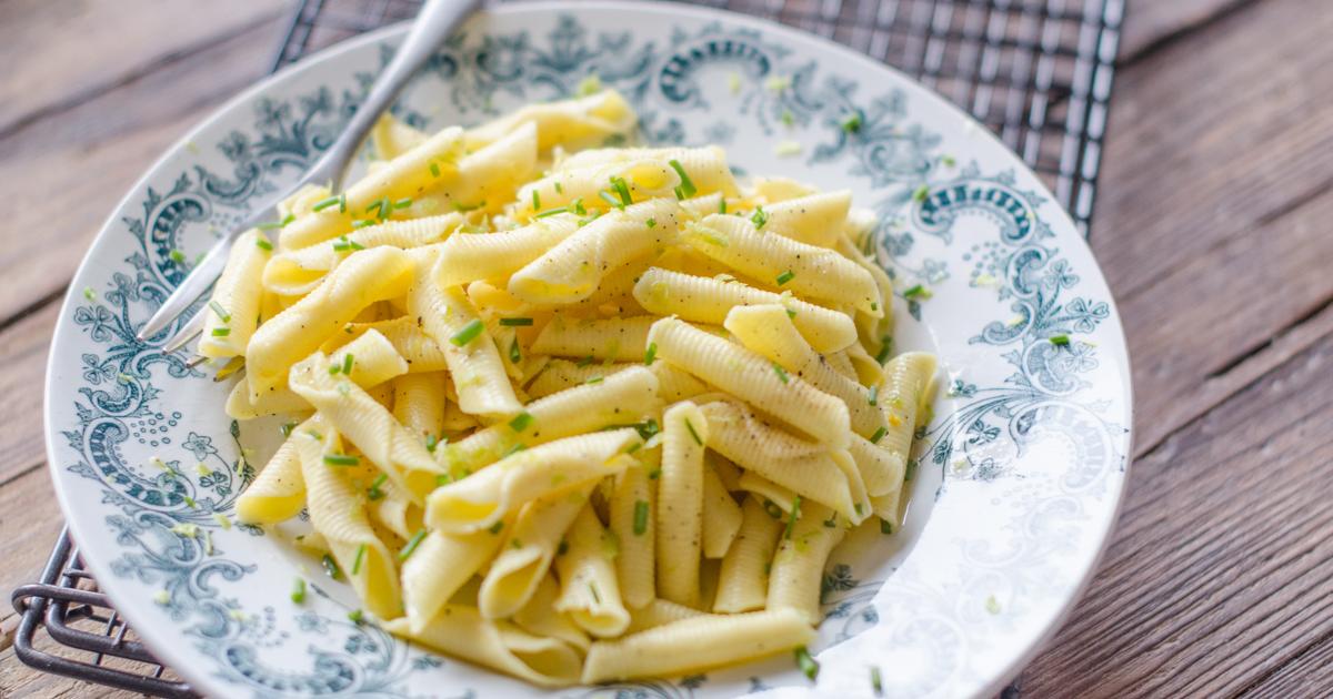 Ricetta Pasta Al Cedro con dosi e fasi preparazione